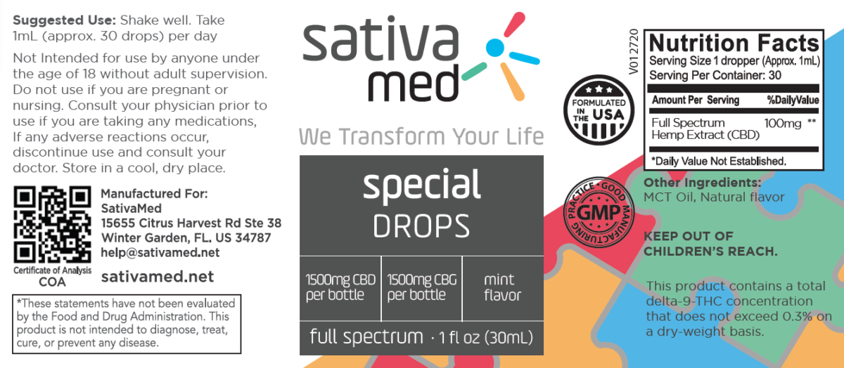 SativaMed Special Drops – SativaMed
